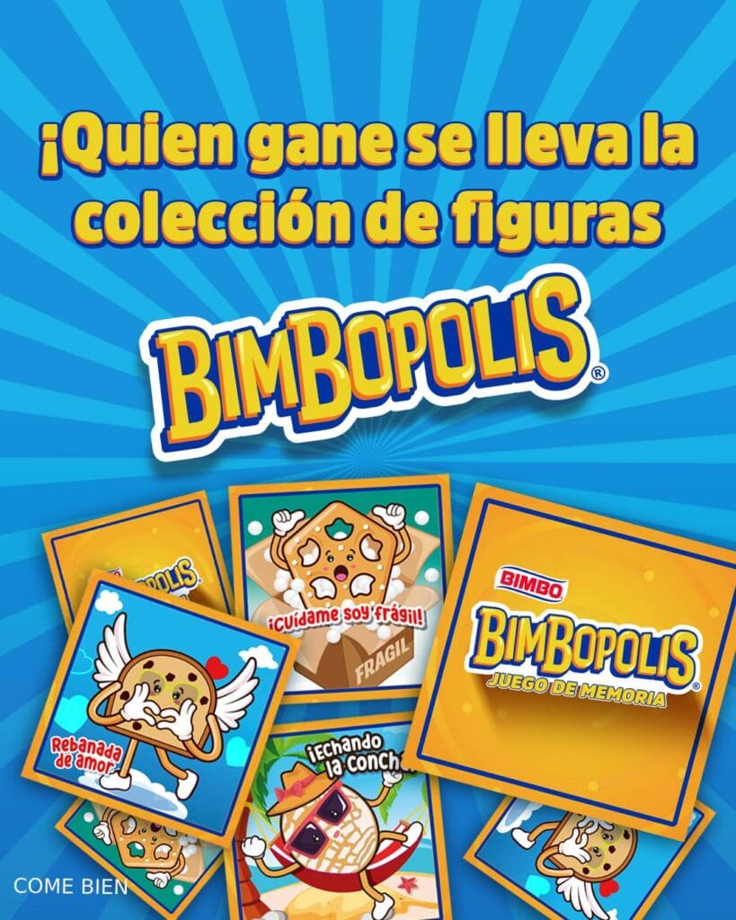 Concurso Bimbo: Gana la colección completa de figuras Bimbópolis - Ganapromo