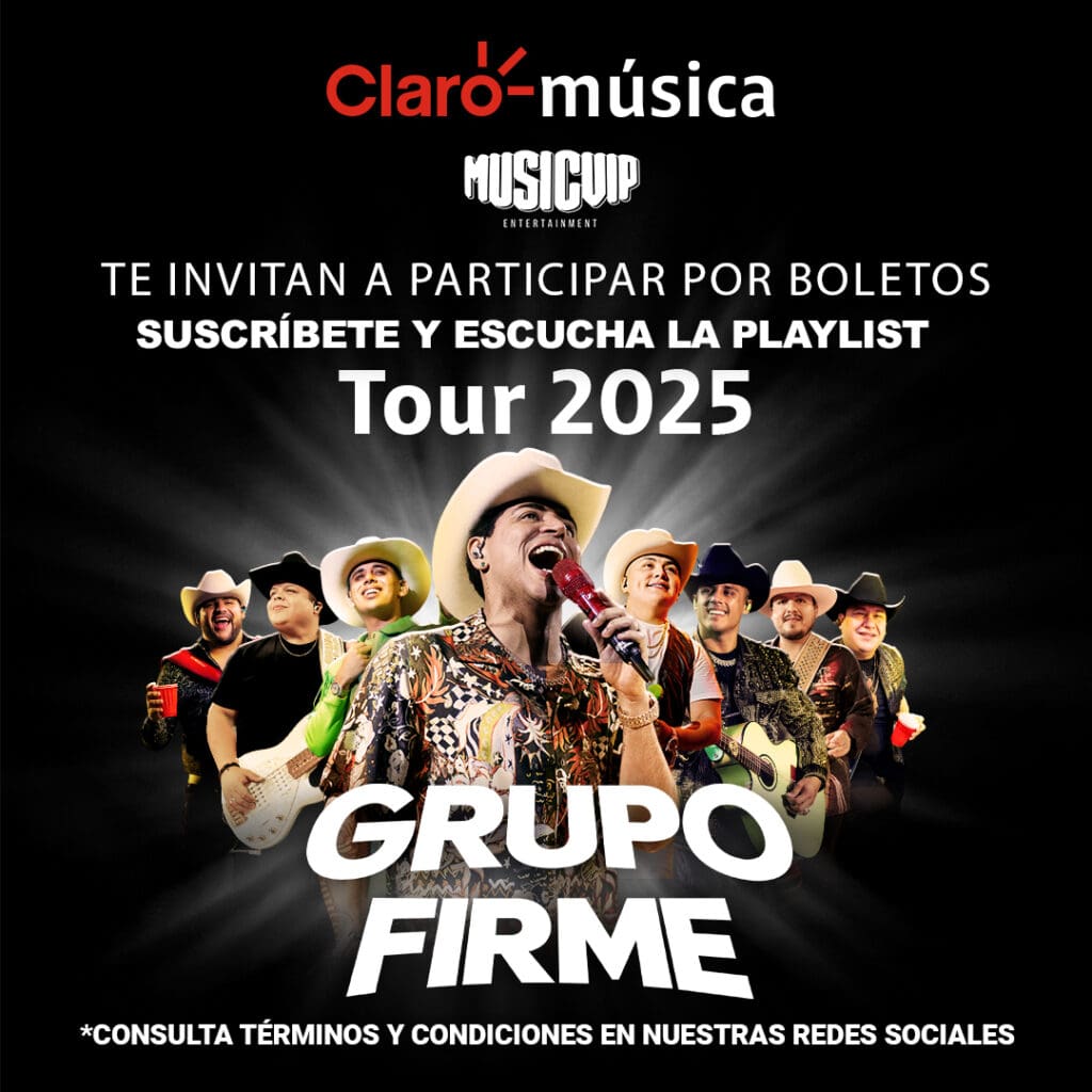 Gana un pase doble para el concierto de Grupo Firme con Claro Música ...