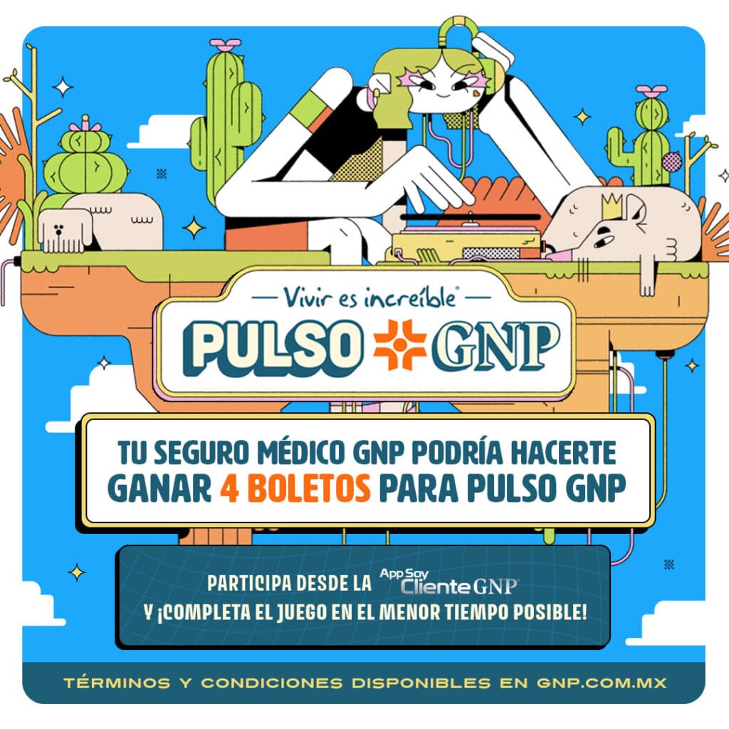 Gana boletos para Pulso GNP 2025 - Ganapromo