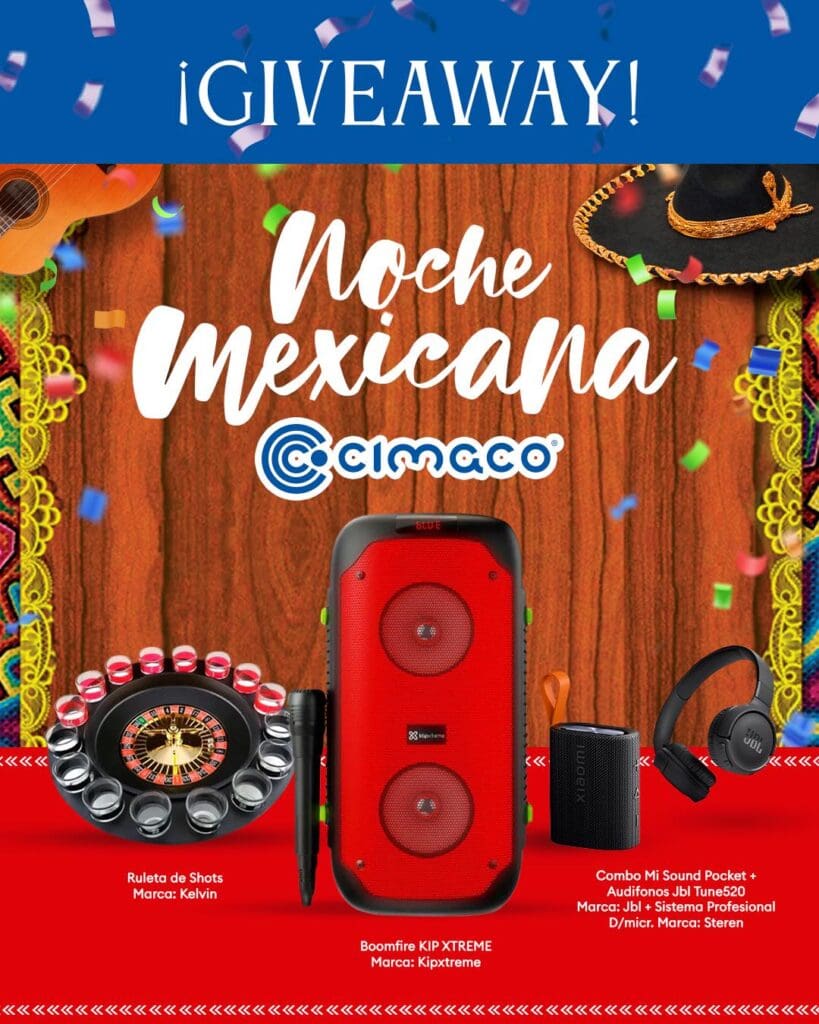 Giveaway Noche Mexicana en Cimaco: Gana Mi Sound Pocket + Audífonos JBL ...