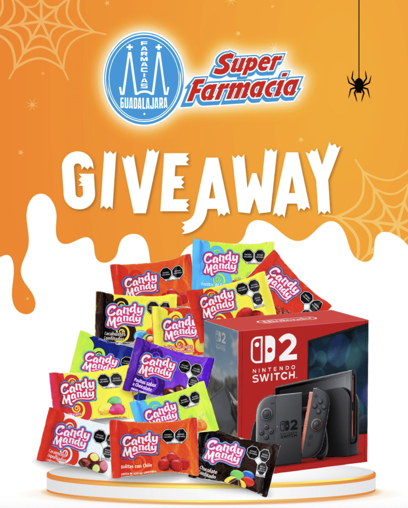 Gana 1 de 3 consolas Nintendo Switch 2 + dulces Candy Mandy con ...