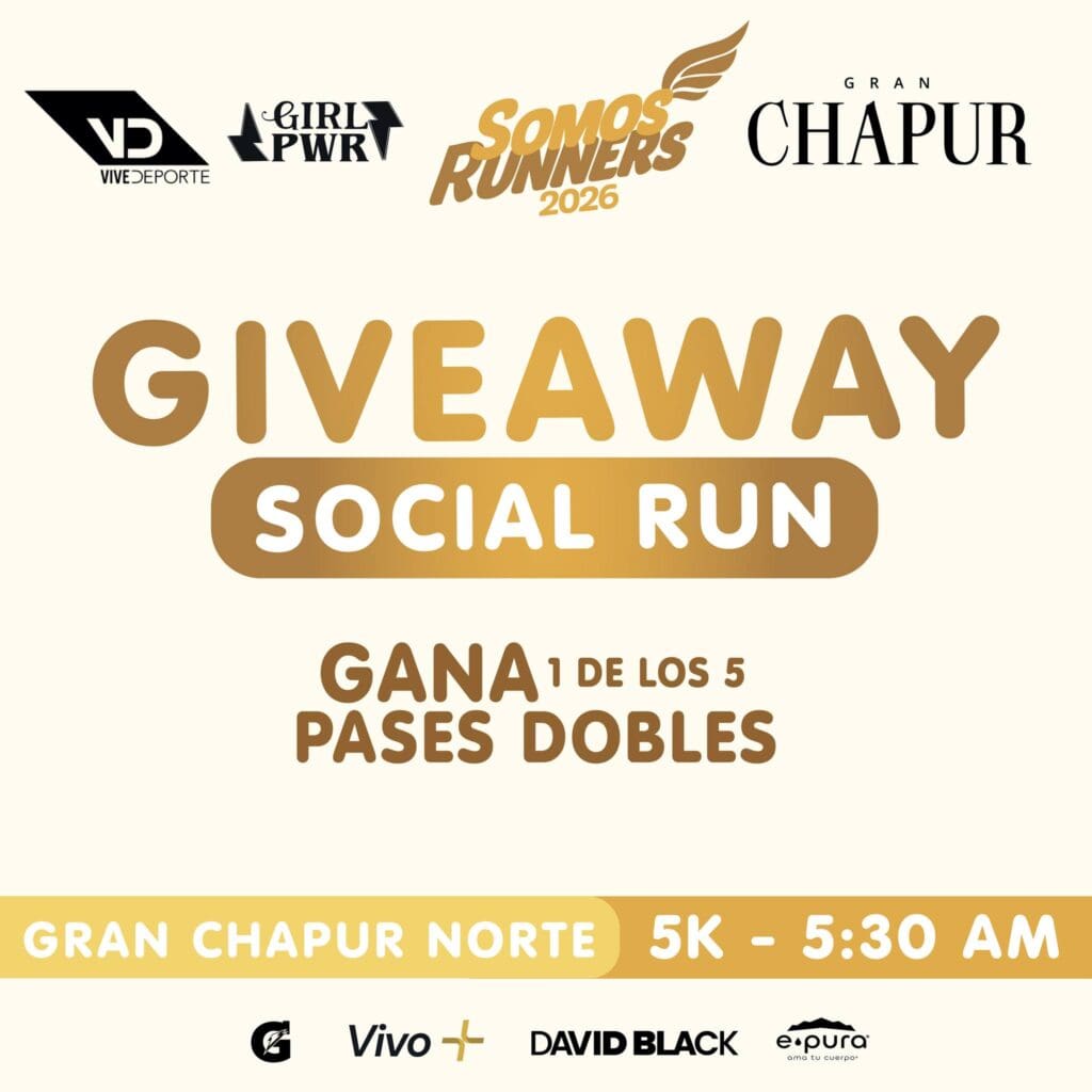 Concurso Somos Runners Gran Chapur: Gana un pase doble al Social Run ...